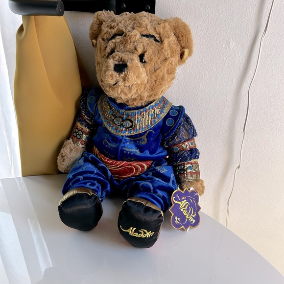 Disney | Toys | Disneys Broadway Musical Aladdin Bear Plush | Poshmark